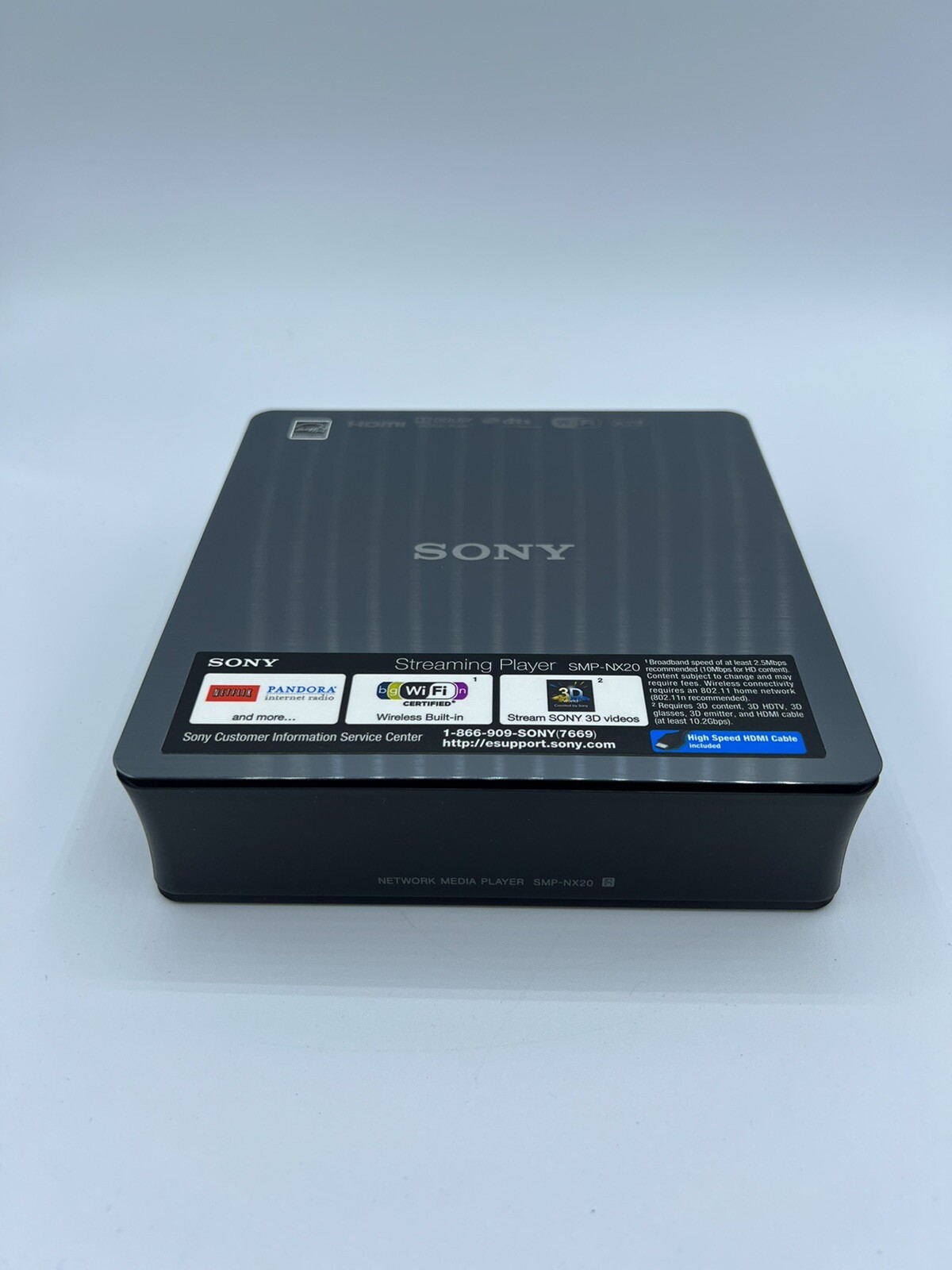 Sony Network Media Player SMP-NX20 (Read Description) | eBay