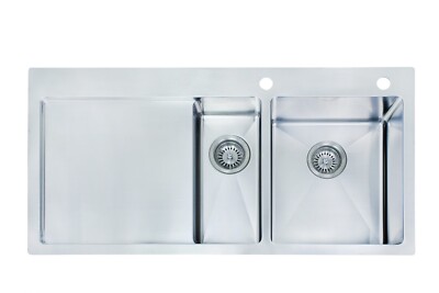 M-08B 1000*510*200&130*1.2mm 304 Grade Steel Handmade Sink Range | eBay ...