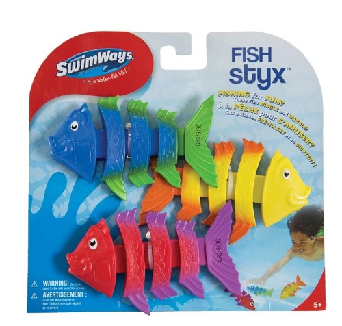 SwimWays Fish Styx Dive Toys 3 Pack Pool Dive Sticks for sale online | eBay
