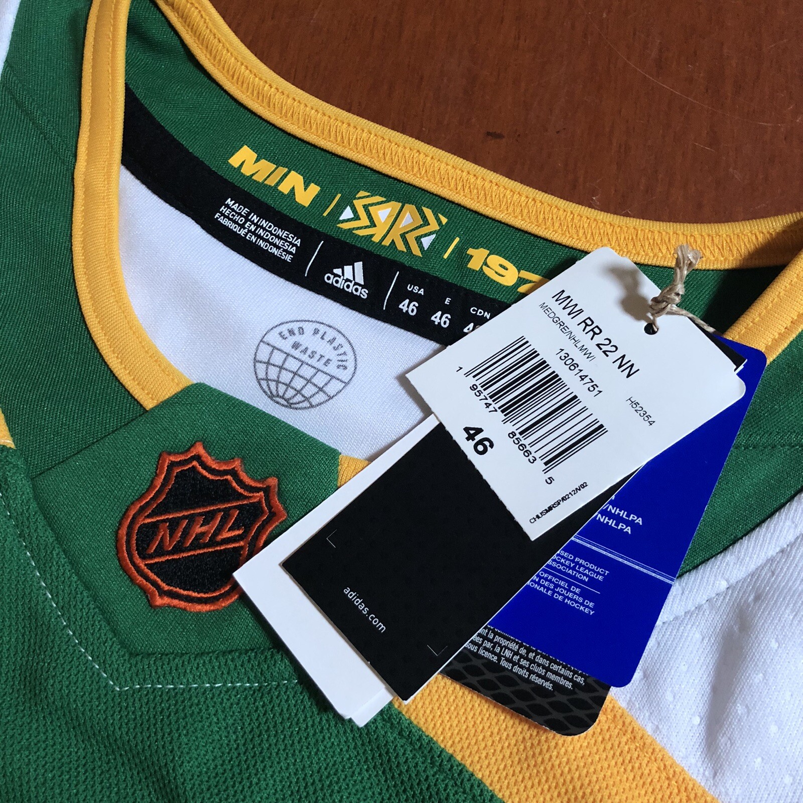 Adidas Authentic Kirill Kaprizov Minnesota Wild Reverse Retro Jersey ...