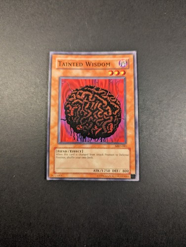 Yu-Gi-Oh! - Metal Raiders Unlimited Tainted Wisdom #MRD-081 NP NM+ | eBay