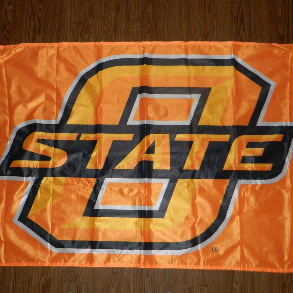 Oklahoma State University Deluxe 3' x 5' Flag Licensed OSU Cowboys NCAA ...