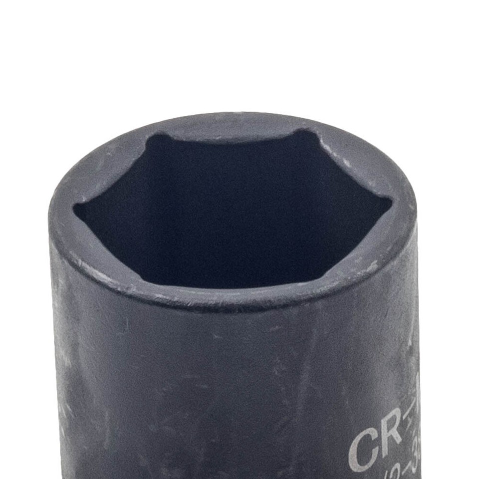 5pcs 1/2'' Drive 6 Point Deep Spindle Axle Nut Socket Set 33, 34,35, 36 ...