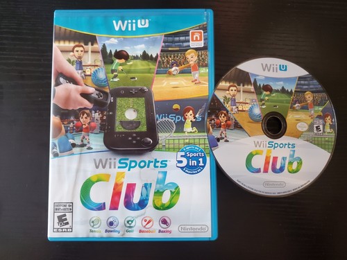 Wii Sports Club (Nintendo Wii U, 2014) DISK + CASE 45496903398| eBay