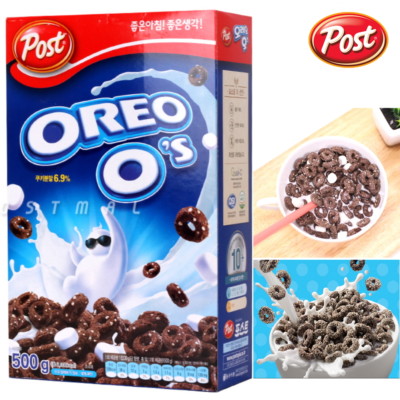 Post OREO O's Genuine Cereal 17.6 OZ(500g) OREO® Cookie Taste W ...