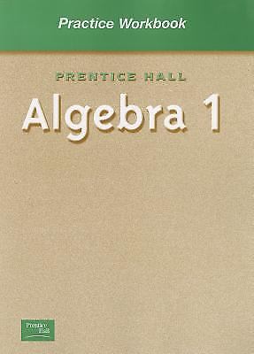 Prentice Hall Algebra 1 by Prentice-Hall Staff (2000, Trade Paperback ...