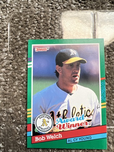 bob welch baseball card 91 Award Winner | eBay