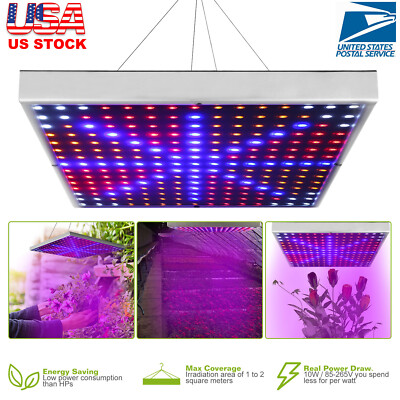 225 LED Full Spectrum Plant UV Grow Light Veg Lamp For Indoor ...