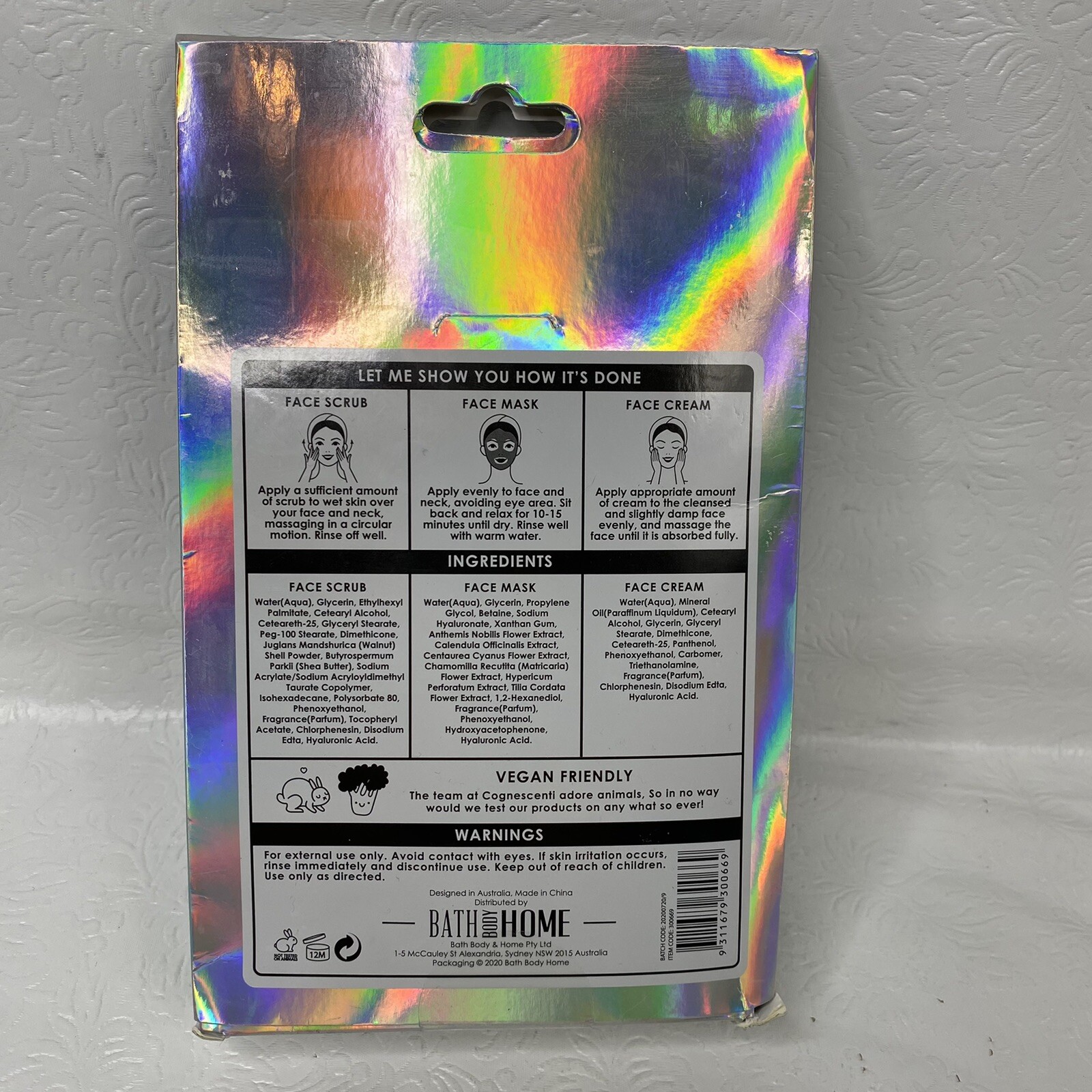 Taylor & Finch 3 Step Beauty Regime Hyaluronic Acid and Super Berries ...