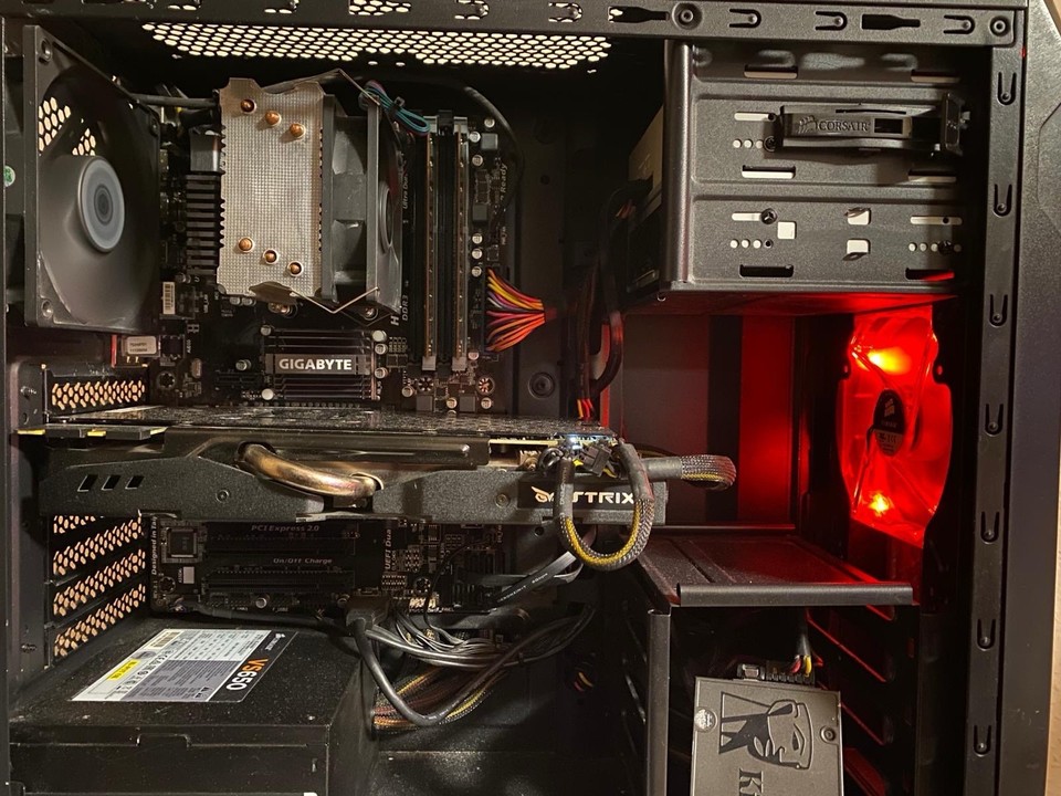 Red Inferno / Gaming PC / GTX 980 / 1TB SSD / 16GB RAM / Corsair | eBay.de