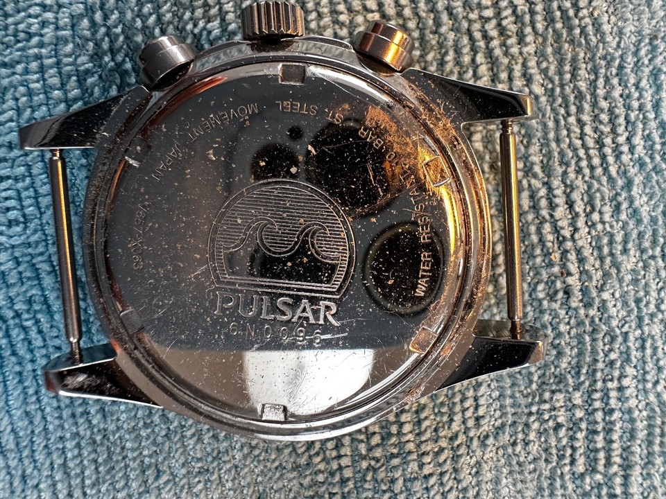 Pulsar Chronograph 100M. V657-X063. Civilian version of RAF Chronograph ...