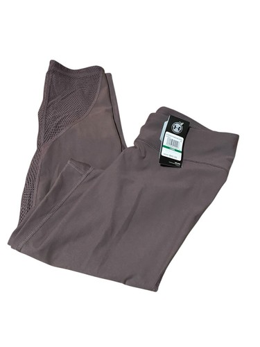 NEW $65 Under Armour Heat Gear Cropped Mauve Leggings Womens L | eBay