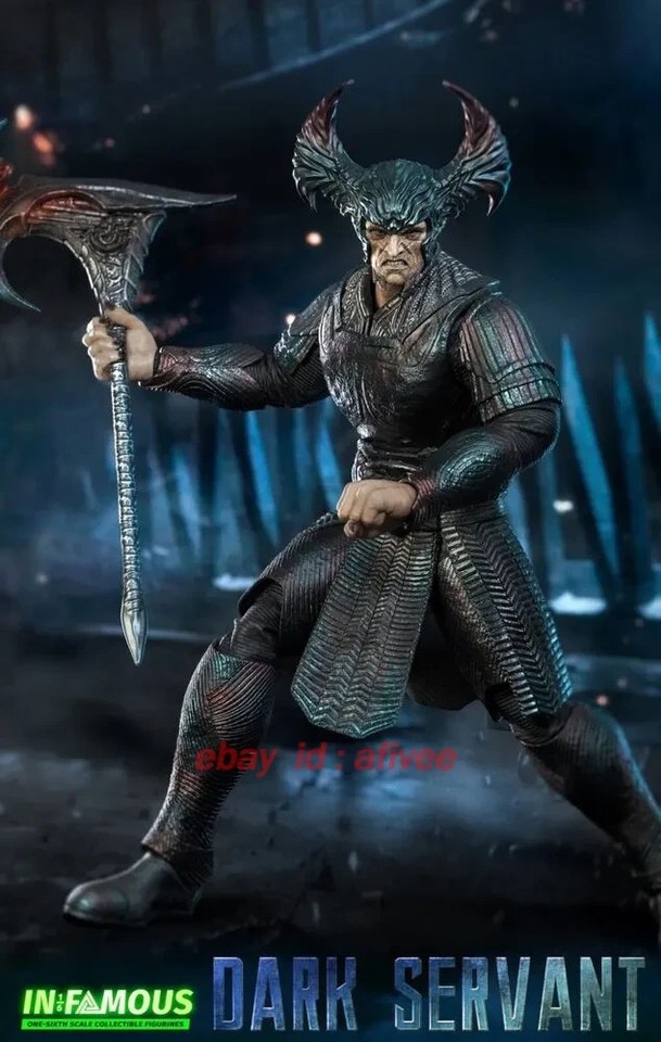 IN-FAMOUS IF004 1/6 Justice League Steppenwolf Action Figure Model Toys ...
