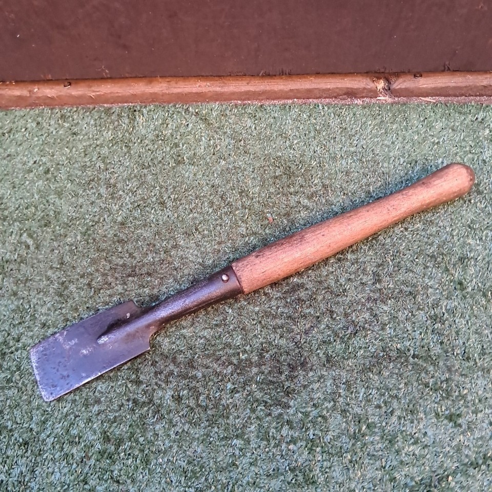 Vintage Hand Fork/ Trowel & Hand Hoe Set Wooden Handles Old Garden ...