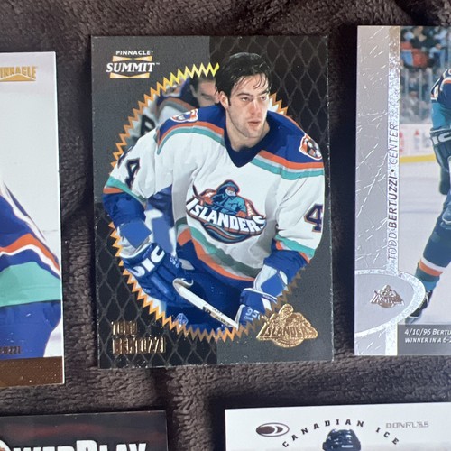 Todd Bertuzzi 12 Card NHL Ice Hockey Trading Card Lot Canucks Islanders ...