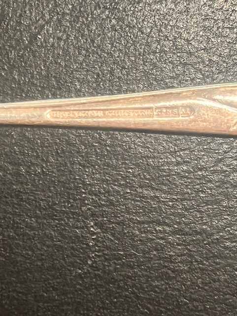 Vintage Grosvenor CHRISTINE EPNS A1 soup spoons */ | eBay