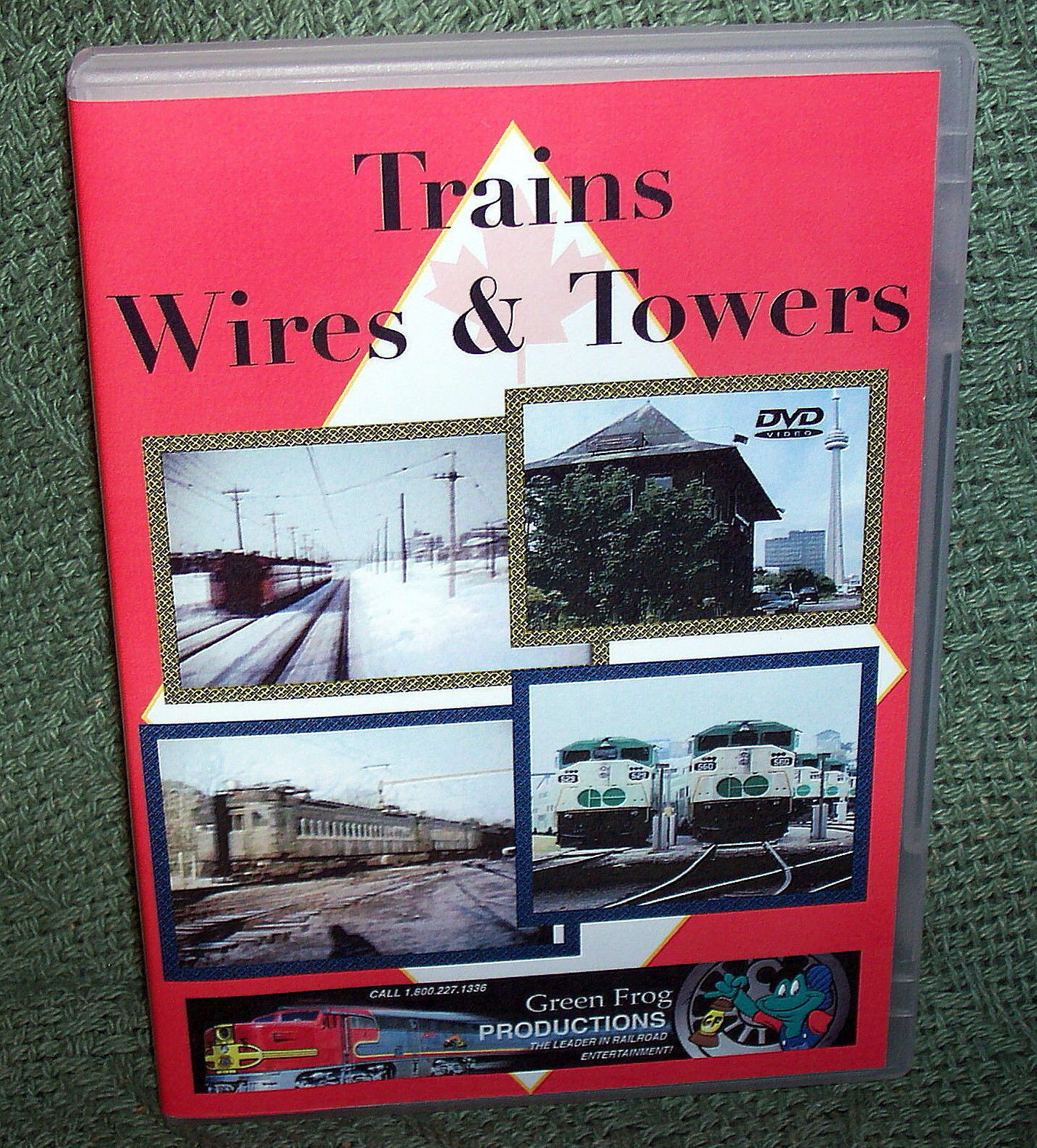 20192 TRAIN VIDEO DVD "TRAINS WIRES & TOWERS" VIA/GO/AMTRAK/CN | eBay