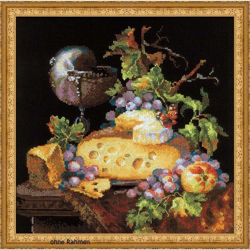 Riolis counted cross stitch Kit Dutch Still Life, DIY 4630015063743 ...