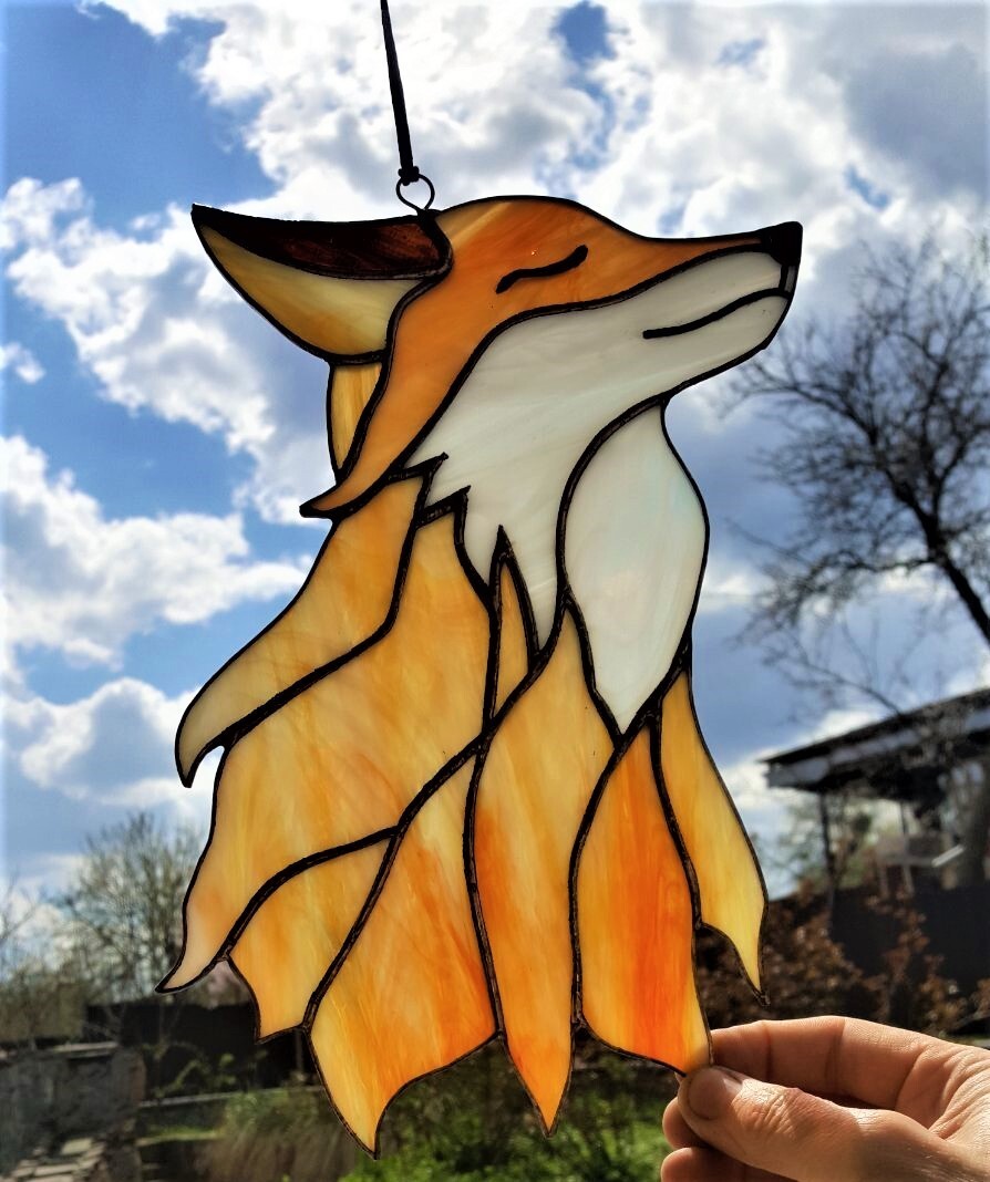 Easy Stained Glass Suncatchers Dreamy Moon Suncatcher Tanglenook