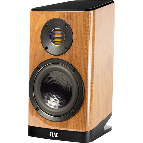 Elac VELA BS403 Gloss Walnut Bookshelf Speakers BRAND NEW PAIR | eBay