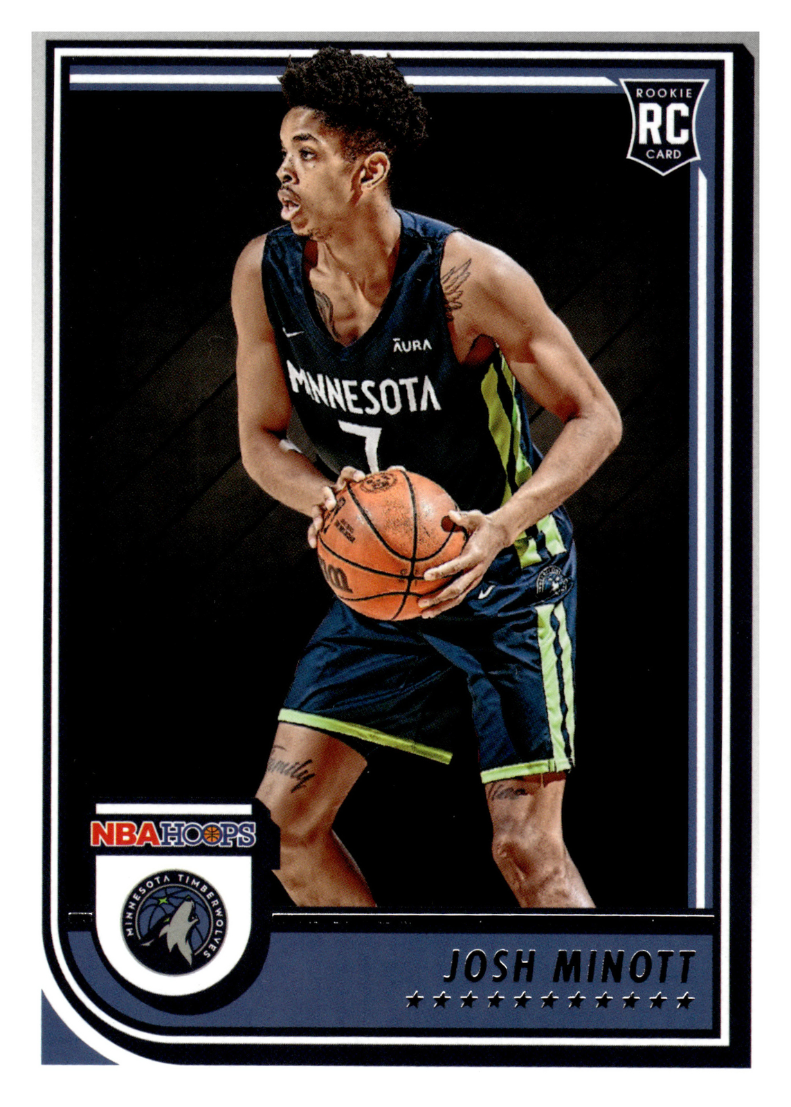 2022 Hoops #278 Josh Minott Rookie RC Minnesota Timberwolves | eBay