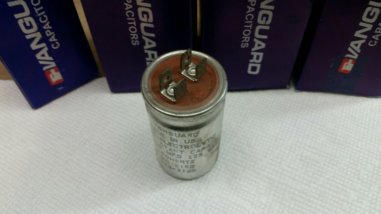VANGUARD BC-216 CAPACITORS 216-259 MFD 110-125 VAC | eBay