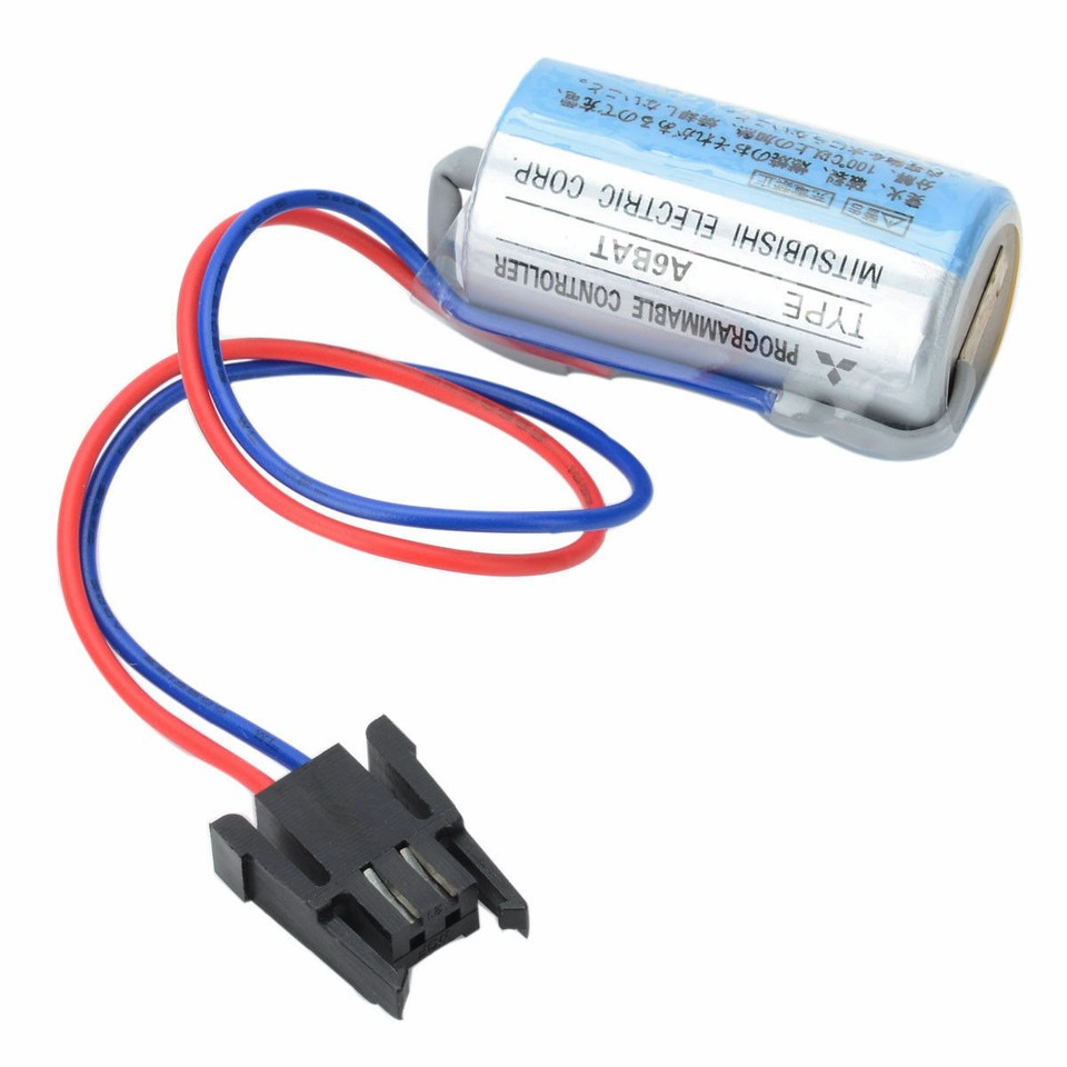 10X ER17330V/3.6V Battery A6BAT MR-BAT ER17330 Size 2/3A PLC Lithium ...