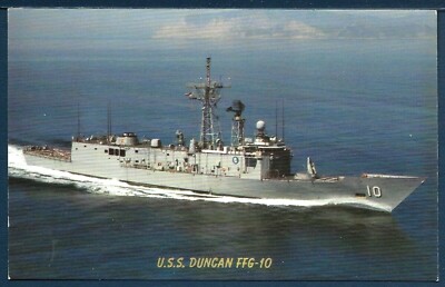 USS DUNCAN FFG-10 Guided Missile Frigate | eBay