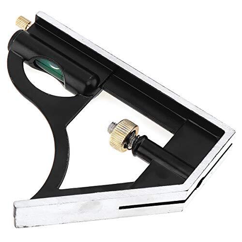 12" Adjustable Sliding Combination Square Ruler & Protractor Level ...