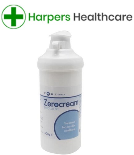 2 x Zerocream Emollient Cream 500g Flaking, Dry Skin and Eczema ...