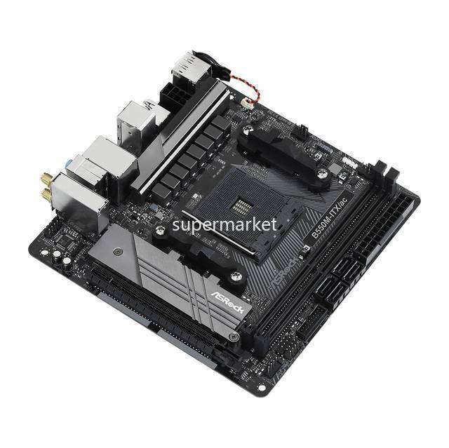 ASROCK B550M-ITX/AC Socket AM4/ AMD B550/ DDR4/ SATA3&USB3.2/ M.2/ Mini ...