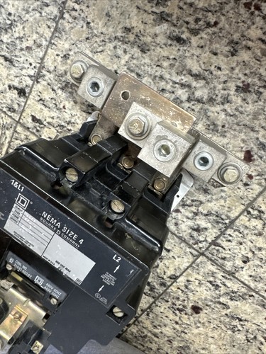 Square D Starter 8502 Sf01 Size 4 Contactor 120 V Coil for sale online ...