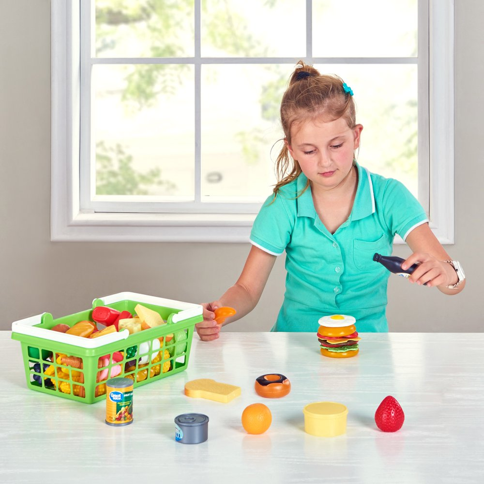 Kid Connection Play Food Set, 100 Pieces | eBay
