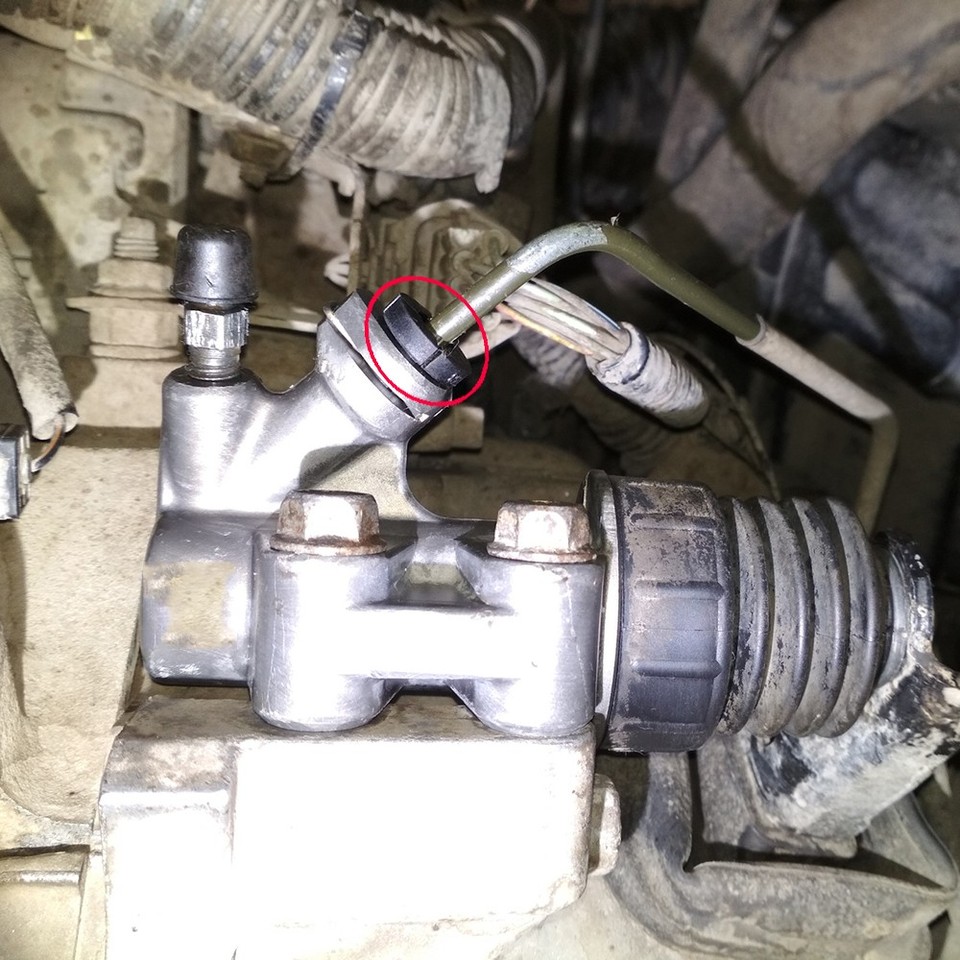 Clutch Line Master Cylinder Pipe Seal Contect Repair Kit 1K0798741 ...