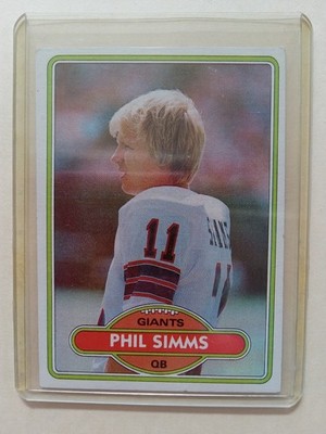 1980 Phil Simms #225 Rookie Cards New York Giants | eBay