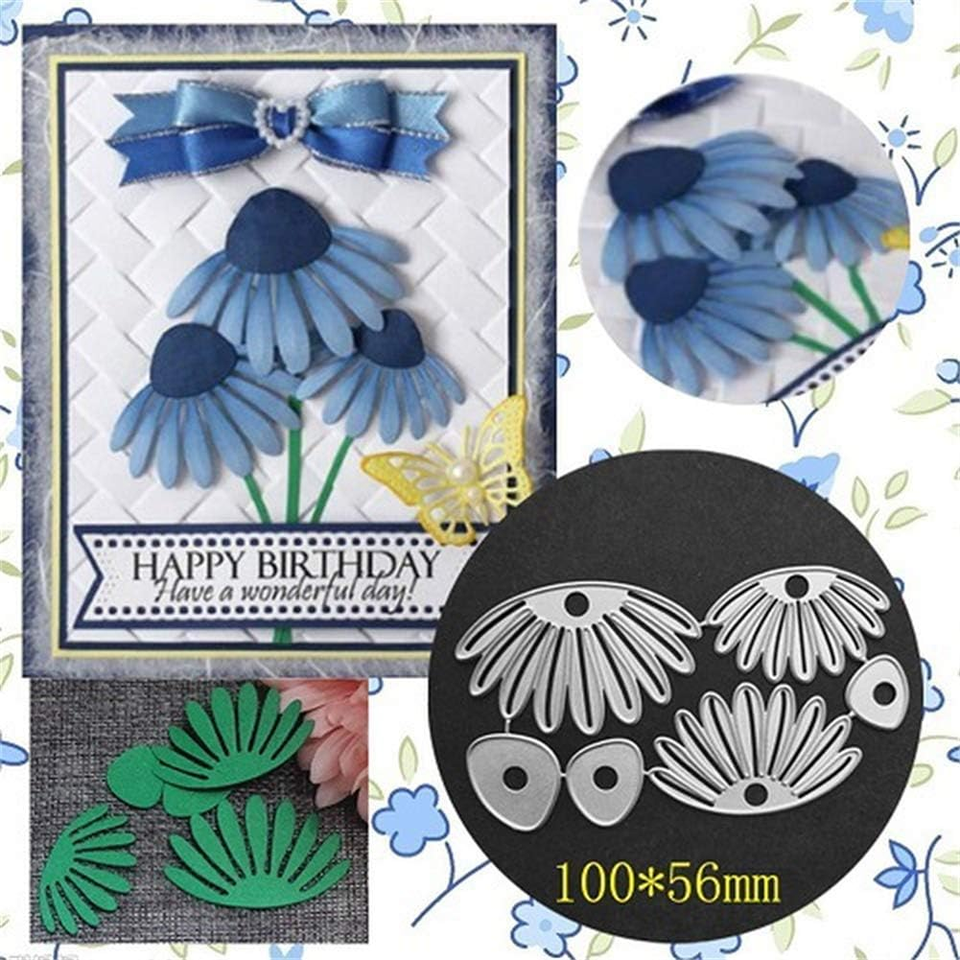 Daisy Flower Metal Cutting Dies Alinacrafts Scrapbooking Card Making ...