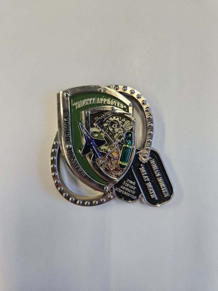COMKAF HQ Safety - Kandahar Airfield, Afghanistan Challenge Coin | eBay
