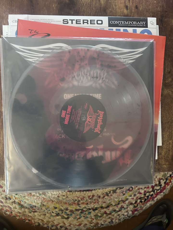 Yungblud Aerosmith - One More Time Liquid Filled Vinyl LP Bad World ...
