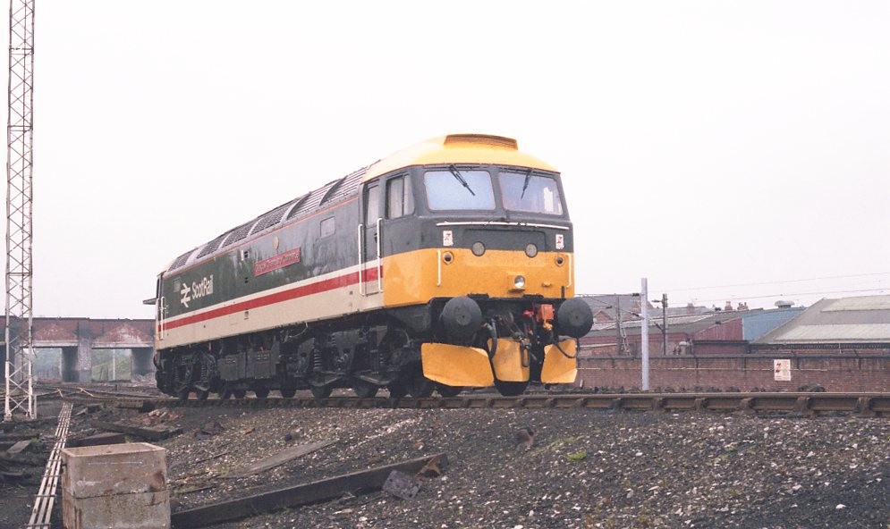 Colour negative of ex works 47469 BR class 47 diesel loco B | eBay UK