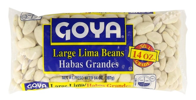 Goya Dry Large Lima Beans / Habas Grandes 14oz (1 Bag) for sale online ...