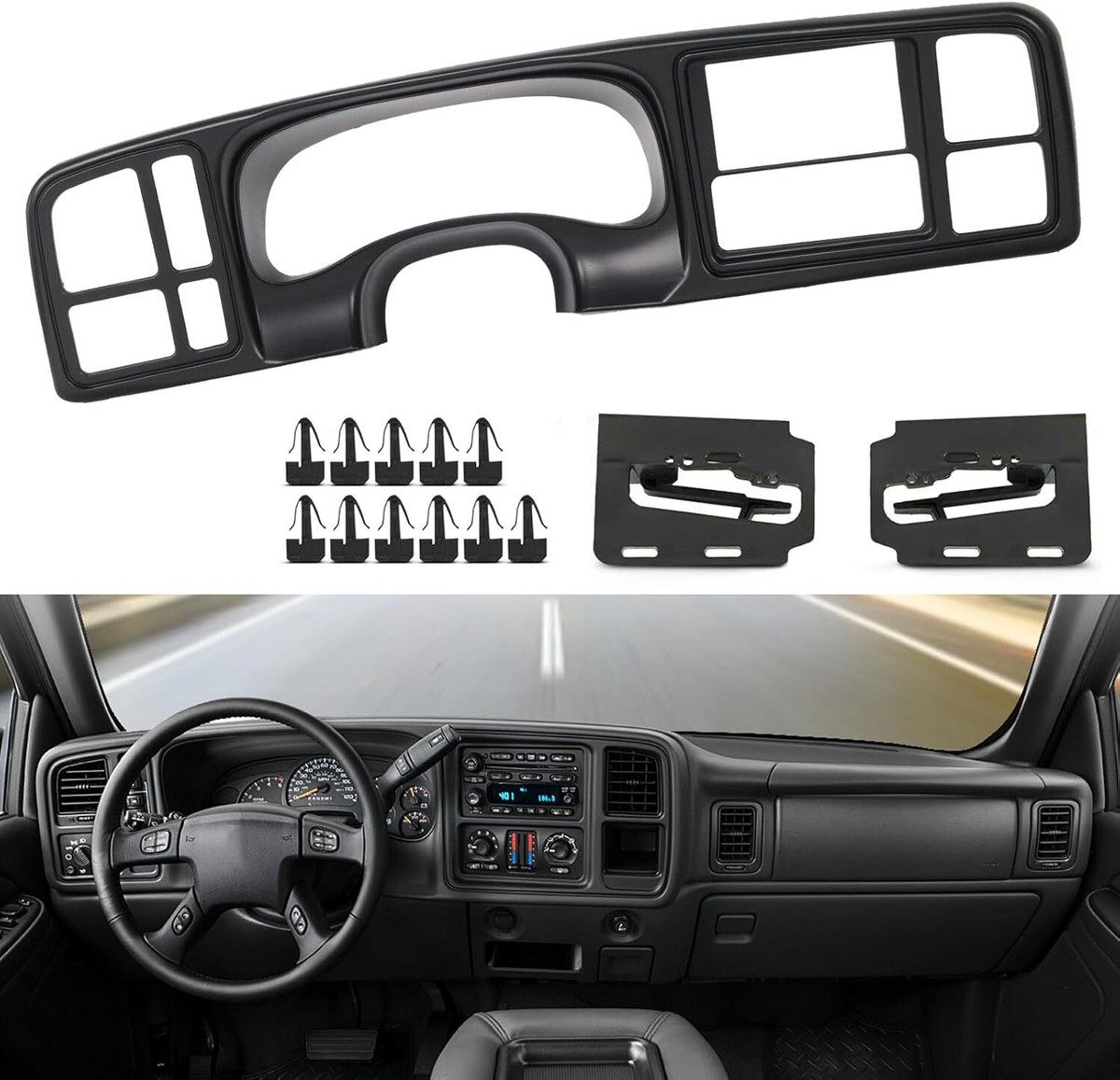Soportes Radio Coche 2 Kit De Instalaciu00f3n DIN Nel De Audio Y Video ...