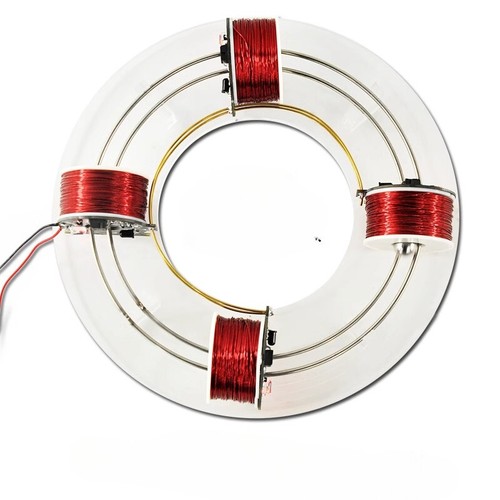 DIY Electromagnetic Cyclotron Six Coils Circular Accelerator Teaching ...