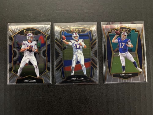 (3) Lot 2020 2021 Select Josh Allen Bills Premier Concourse Club Level ...