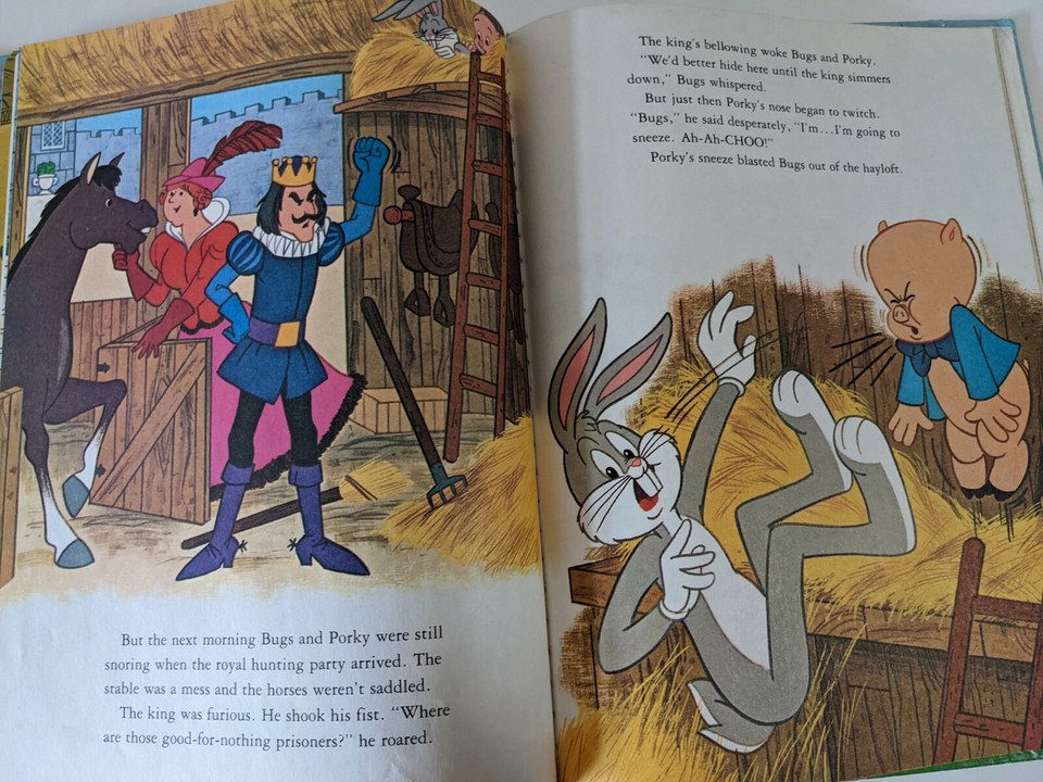 1980 Book Bugs Bunny Escape From Noddington Castle | eBay