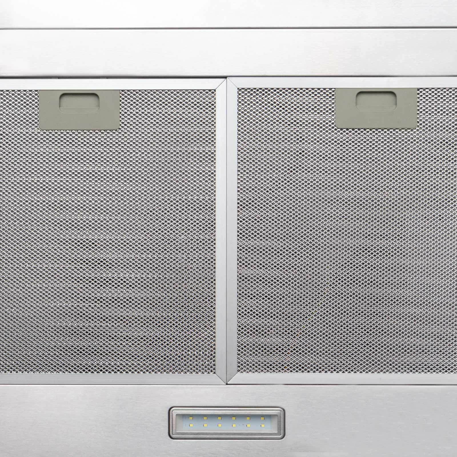 SIA CHL60SS 60cm Stainless Steel Chimney Cooker Hood Extractor And 1m ...