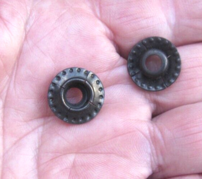 blackened socket snap part 1930's 1940's CARR FASTENER military uniform ...