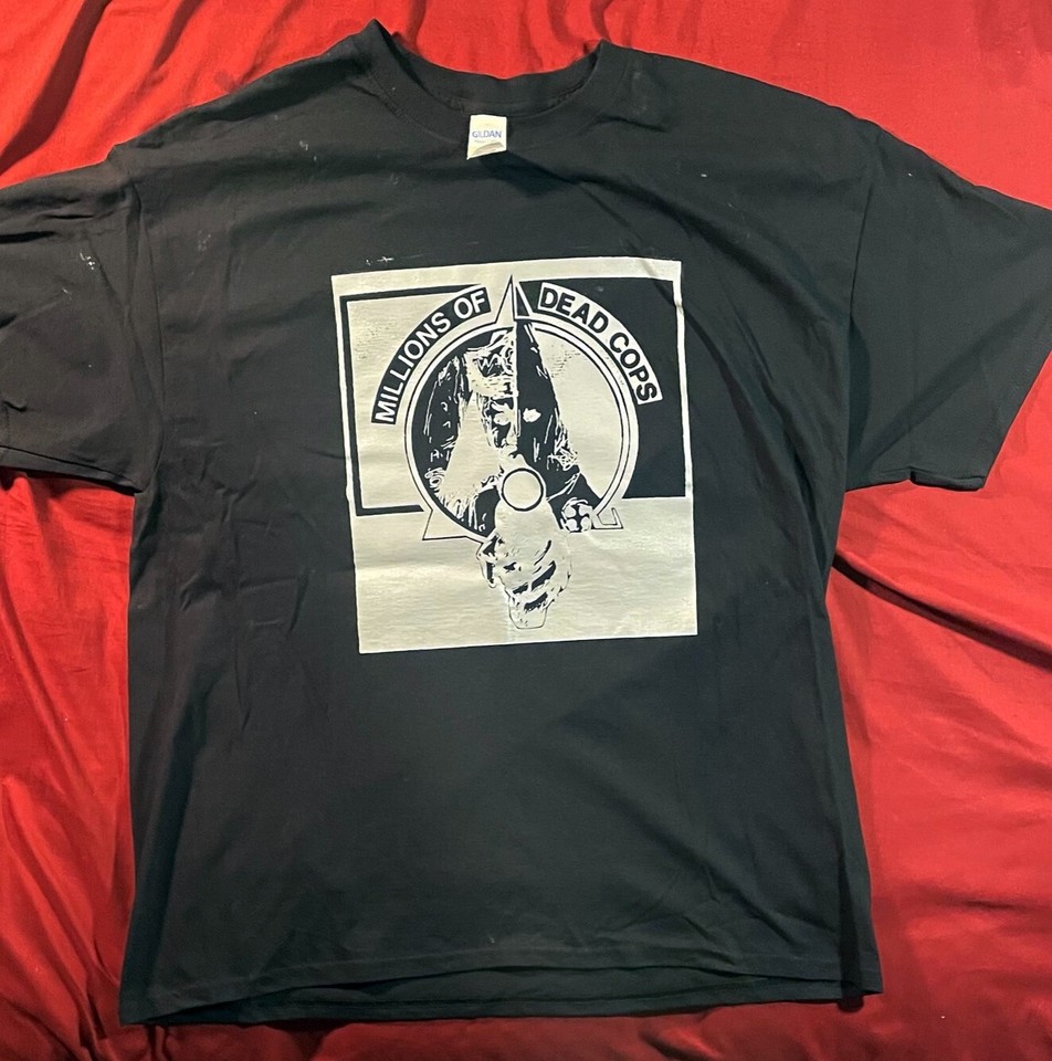 MDC - Classic Klan/Cop MDC Print - NEW - Blk - XL | eBay