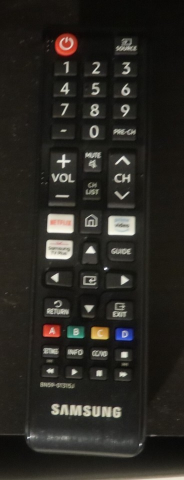 Black 50 Inch Samsung 4K LED UHD 2020 Smart TV Television UN50TU7000F ...