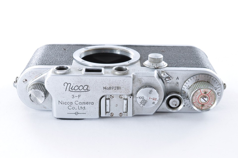 US Duty Free Nicca 3-F + Nikkor-H-C 5cm f2 Vintage 35mm NM Film Camera #82 | eBay