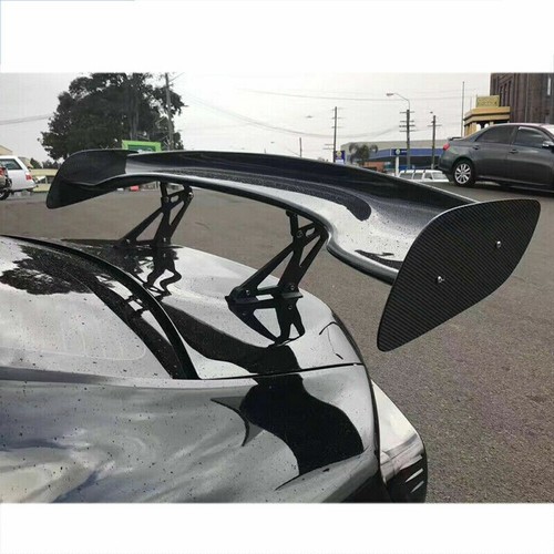 57" Adjustable Carbon Fiber GT Style Trunk Spoiler Wing For Toyota ...